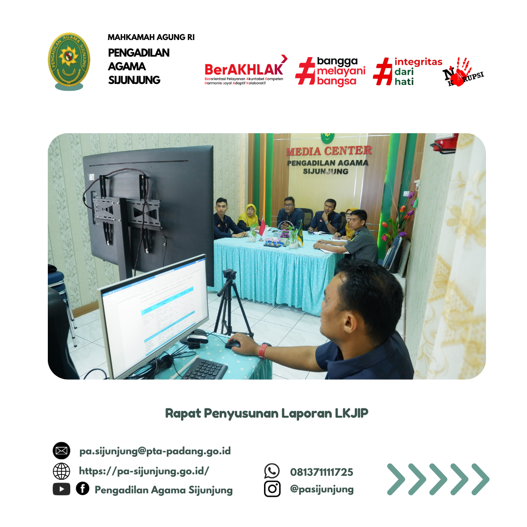 Rapat Penyusunan Laporan LKJIP