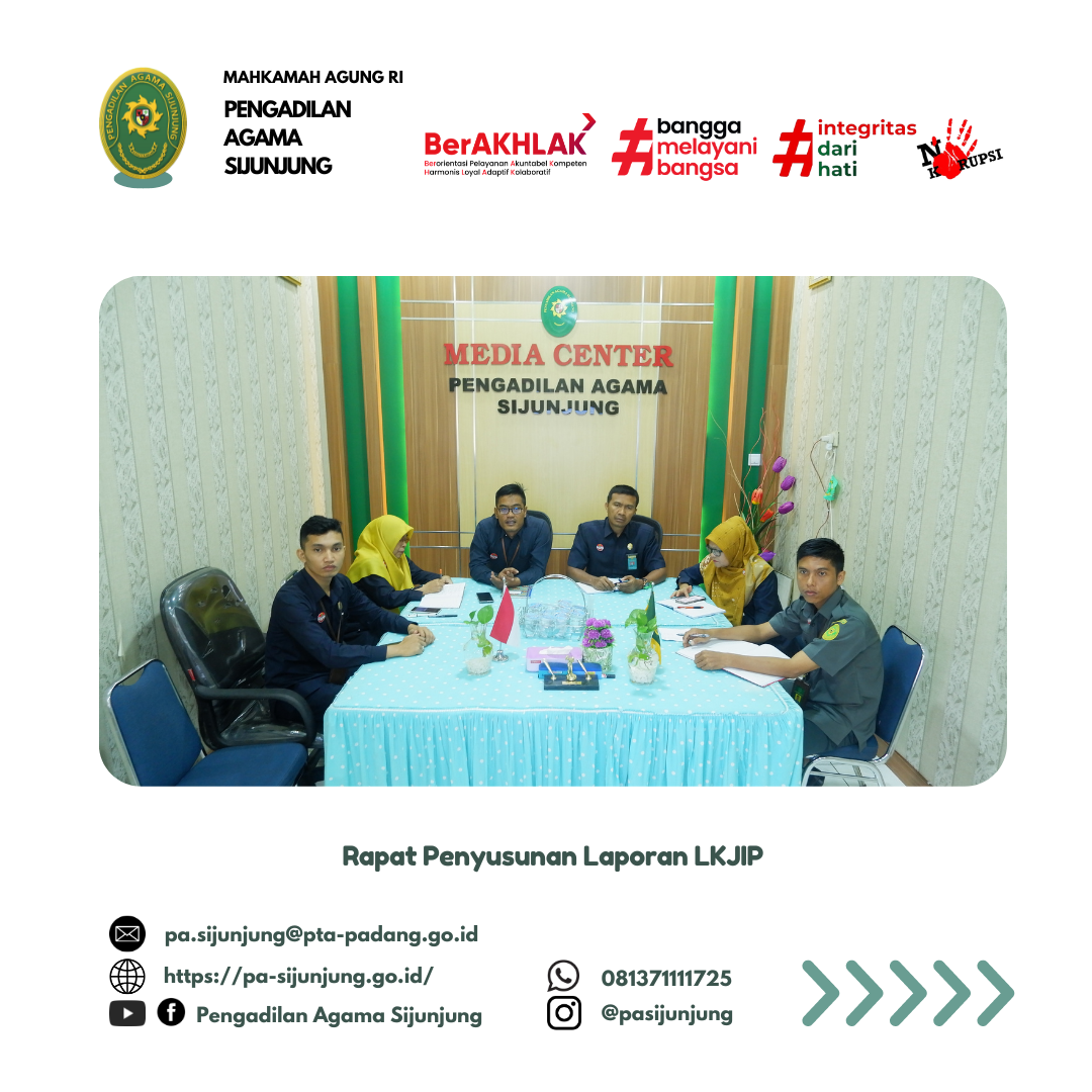 Rapat Penyusunan Laporan LKJIP